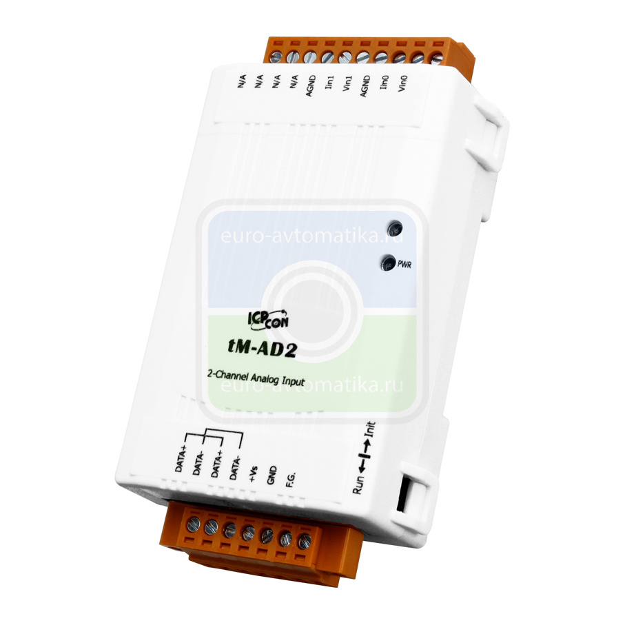 ICP DAS Модуль tM-AD2 CR 2-channel Isolated Analog Input Module with ...