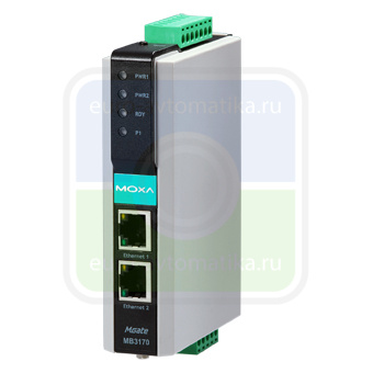 MGate MB3170I 1 Port RS-232/422/485 Modbus TCP to Serial Gateway,din ...