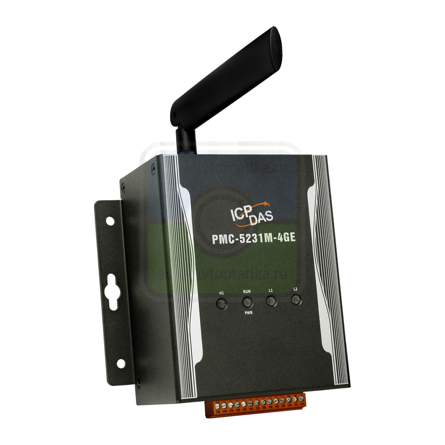 ICP DAS Счетчик PMC-5231M-4GE CR Industrial IoT Power Meter Concentrator (Support 4G Wireless ...