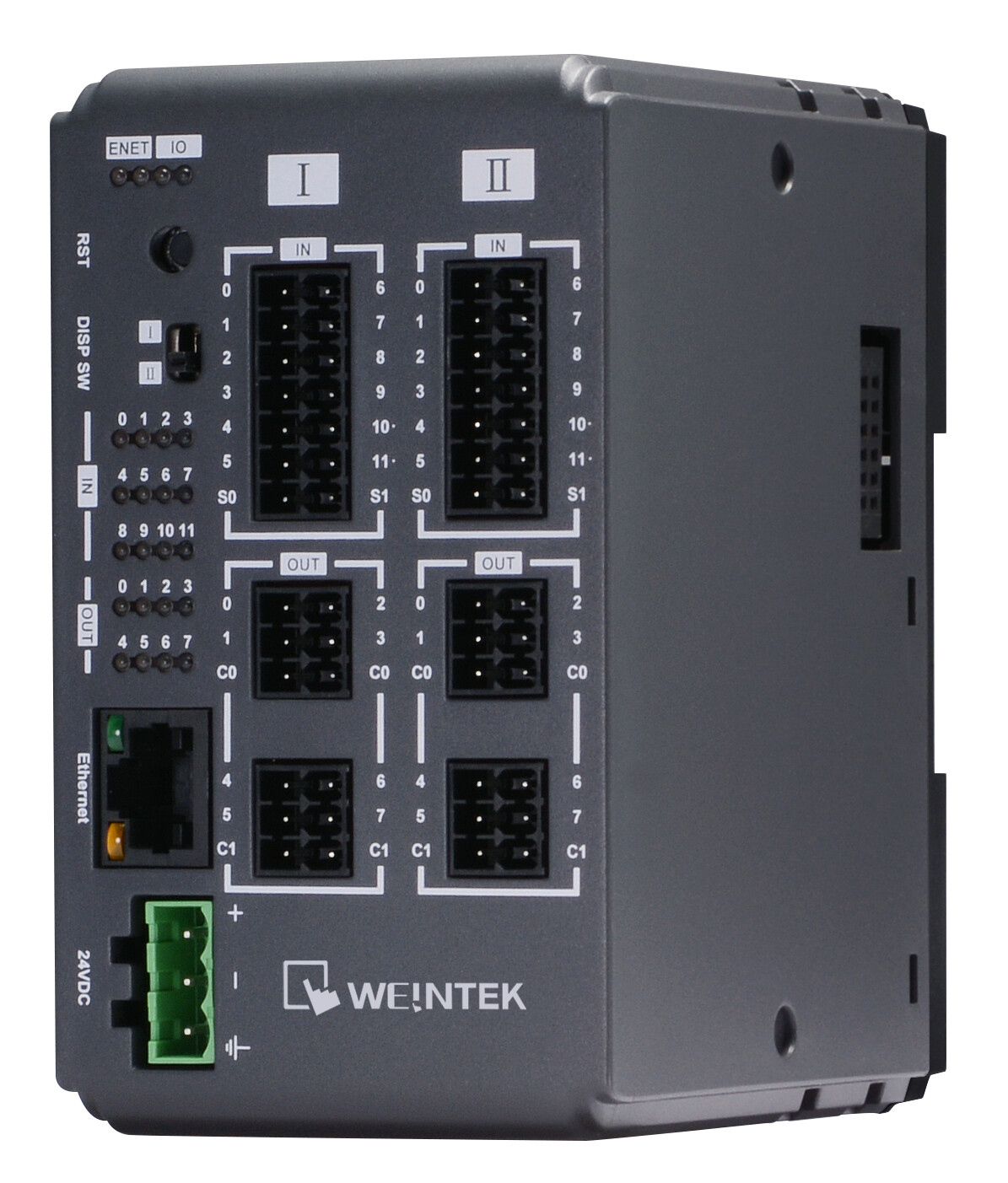 Weintek Модуль iR-ETN40R Remote I/O Module Modbus TCP/IP Server Ethernet Fieldbus