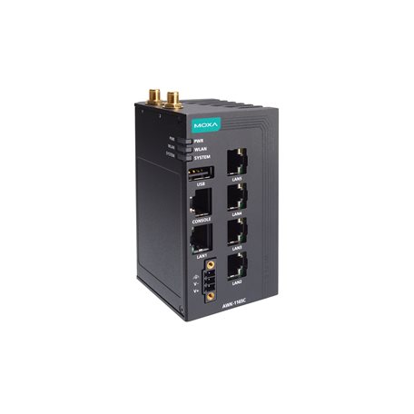 AWK-1165C-UN-T 802.11ax Wireless Client, 5 10/100/1000BaseT(X) port, UN ...