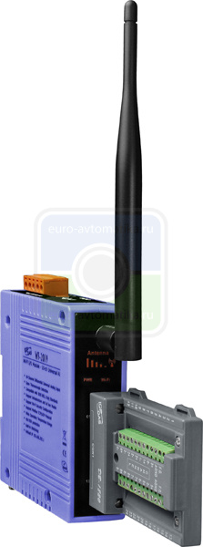 ICP DAS Модуль WF-2019/S CR 10-channel Universal Analog Input Wi-Fi I/O ...