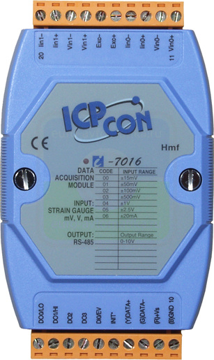 ICP DAS Модуль I-7016 CR Strain Gauge input module