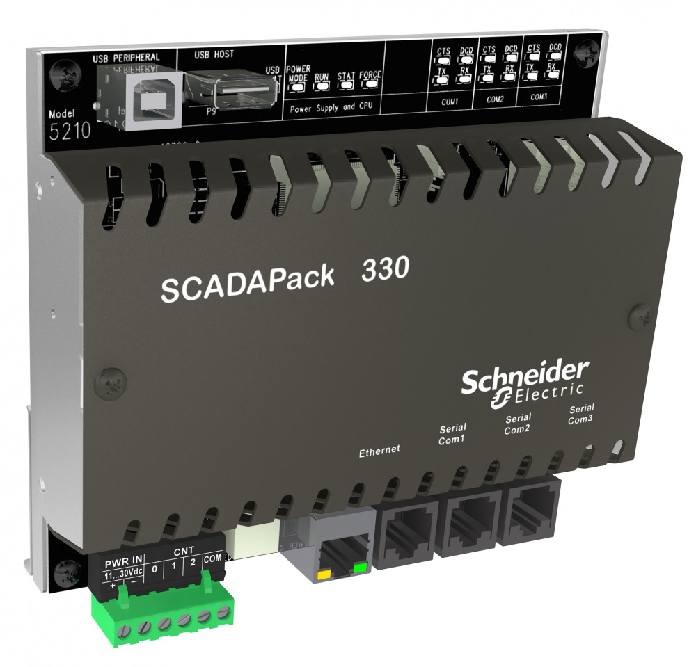 Schneider Electric TBUP330-1V21-AA00S SCADAPack 330 RTU,2 потока/GT ...