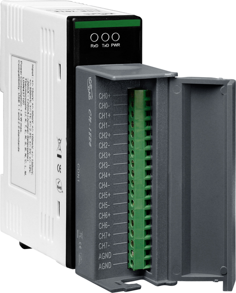 ICP DAS Модуль USB-2019/S 8-channel Universal Analog Input Module with ...