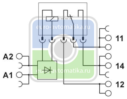 Phoenix contact 2967620 PLC-RSC- 24DC/21HC Релейный модуль
