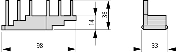 Соединительная шина 3Ф (B3.0/2-PKZ4)