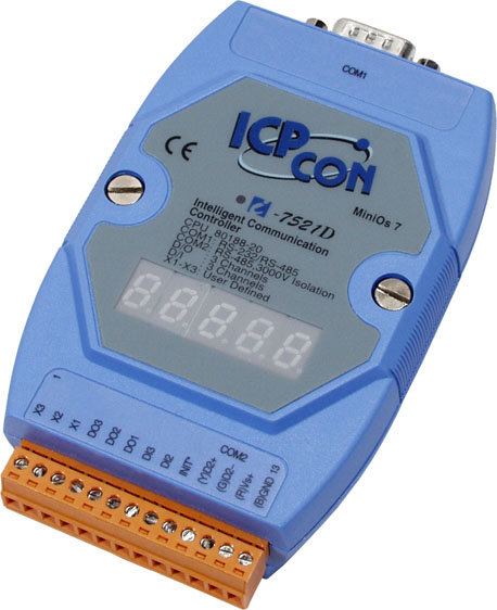 I-7521D CR Intelligent Communication Controller with seven segment ...